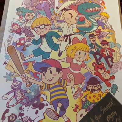 Earthbound 11x17 Fan Art Poster Print - Etsy