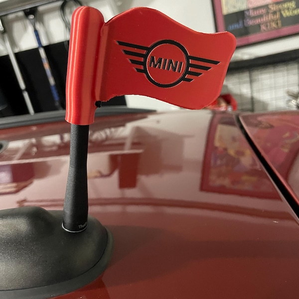 MINI Cooper Antenna Flag - Etsy
