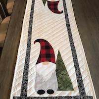 Quilted Table Runner Pattern, PDF Pattern for Snowman Table Topper ...