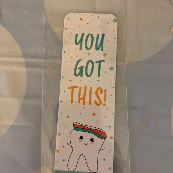Tooth Bookmark | Dental Student Gift | Dental Hygienist | Future ...