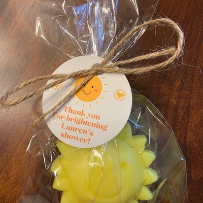 Sun Baby Shower Soap Favors Sunshine Soap Here Comes the Son Soap Baby ...