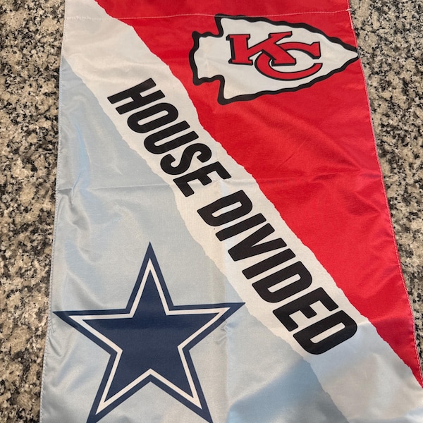 Custom House Divided Flag, College Football, College Flag, Football ...