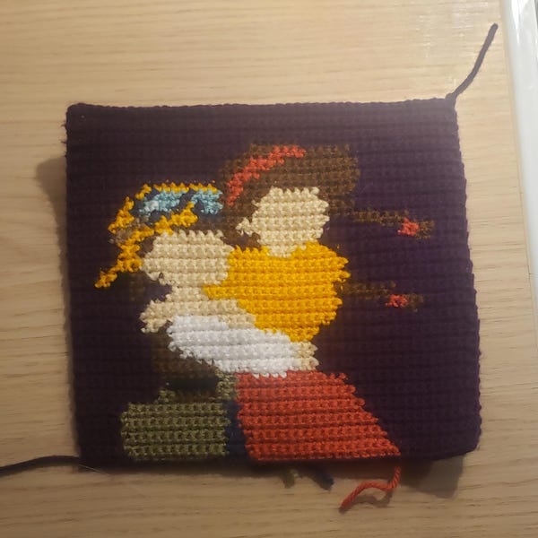 Anime Crochet Blanket Pattern PDF Anime Movie Patchwork - Etsy