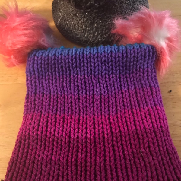 Addi Cat Hat Machine Knit Pattern | Sentro Machine Knitting Pattern ...