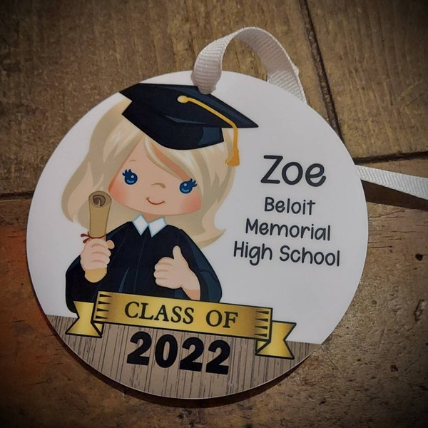 Personalized School Graduation Year & Grade High School Elementary ...