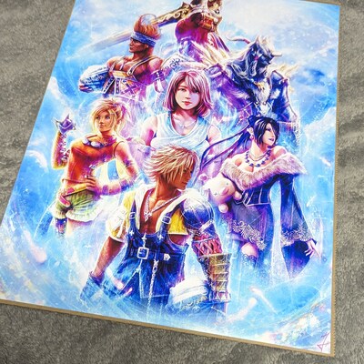 Final Fantasy X Limited Edition Fine Art Print FFX Poster - Etsy