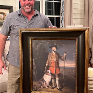 Custom Hunter Portrait for Him Hunter Customized Gift - Etsy