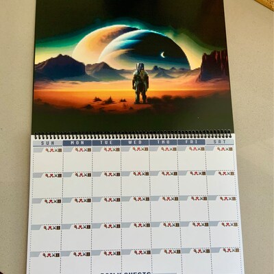 The Ultimate Art Calendar - Etsy