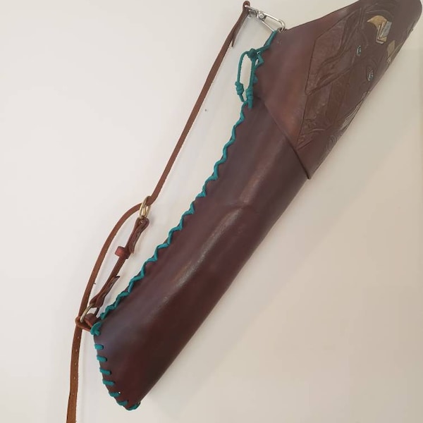 Archery Back or Side Quiver Digital Pattern for Leather or Foam - Etsy