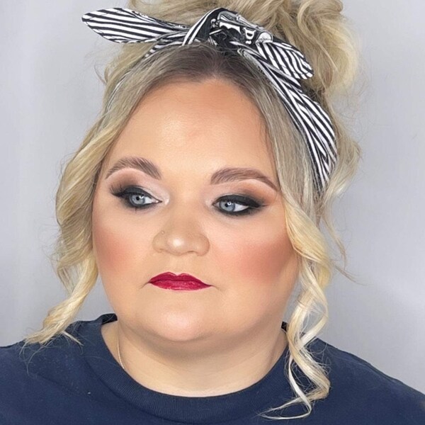 Blood Splatter Zombie Pin up Head Scarf Headband Pinup Vintage Retro ...