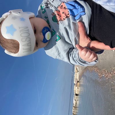 Doc Band Decal Stickers, Baby Helmet Cranial Band Decoration Decal Star ...