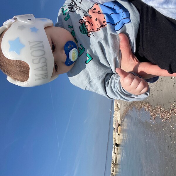 Doc Band Decal Stickers, Baby Helmet Cranial Band Decoration Decal Star ...