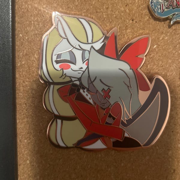Hazbin Hotel Charlie & Vaggie Enamel 2nd Run! Pin 3” || Chaggie - 2 ...