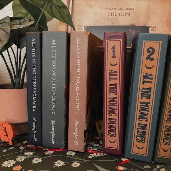All the Young Dudes Book Full Series. 2 Styles Hardcover Bookbinding. 3 ...