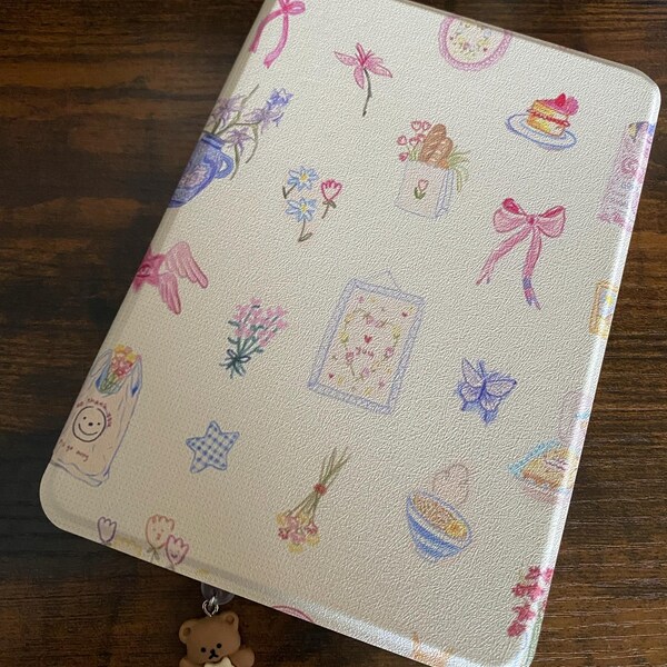 Girly Doodle Kindle Case 12th 2024 All New Kindle Paperwhite Cute ...