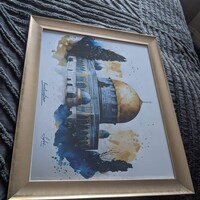 Bism Allah Wall Art, Arabic Calligraphy, Muslim Art, Islamic Wall Art ...