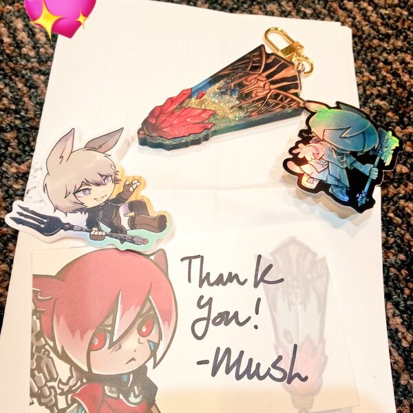 Hatsune Miku Leek Spin 3 Charm - Etsy