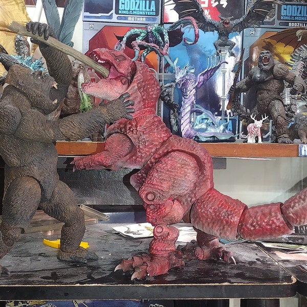 FULLY ARTICULATED 11 Inch Head to Tail Vintage ALLOSAURUS Figure - Etsy