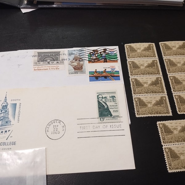 TEN 3c U.S. Army WWII Stamp 1945.. Pack of 10 Vintage Unused US Postage ...