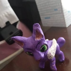 Weirdcore/dreamcore Lps Dog Custom Painted Figure With Eye Mask - Etsy