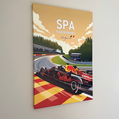 Austin F1 Poster / Circuit of the Americas / Verstappen Print - Etsy