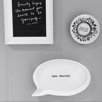 Funny Personalized Plate, Customized Plate, Speech Bubble Plate - Etsy