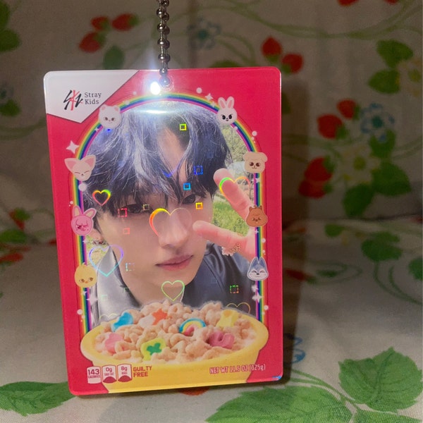 Stray Kids Chk Chk Boom Bias Keychain, Kpop Idol Photocard Holder With ...