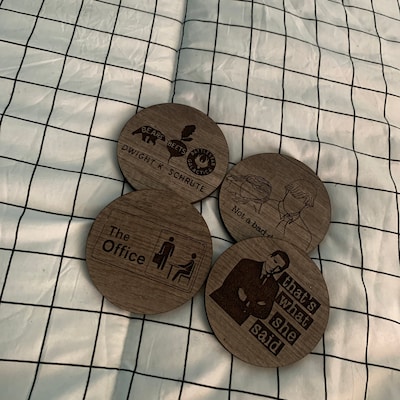 Friends TV Series Coaster Set - Etsy