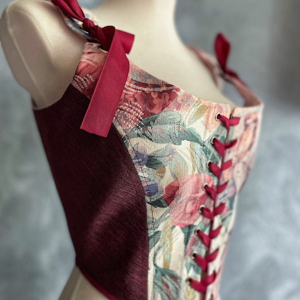 Corset Top Sewing Pattern Download PDF | Sewing Patterns for Tops | PDF ...