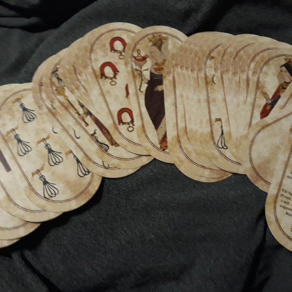 Flemish Hunting Card Set, Medieval Playing Cards, the Cloisters Deck - Etsy