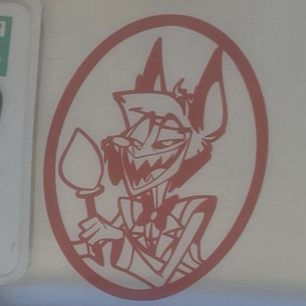 Hazbin Hotel Inspired Adam Vinyl Decal Sticker - Etsy