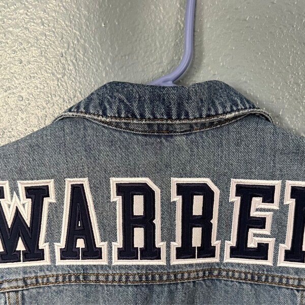 Narrow Double Applique College Font Machine Embroidery Sport Alphabet ...