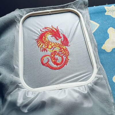 Golden Dragon Machine Embroidery Design Golden Dragon Embroidery Files ...