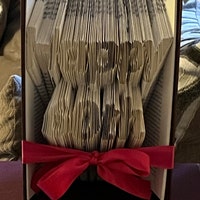 Christmas SURPRISE Bundle of 5 Cut and Fold Book Folding - Etsy UK