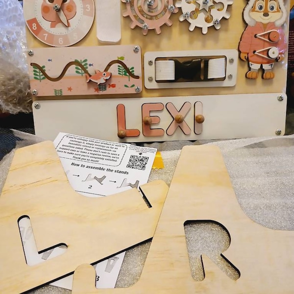 LARGE Busy Board Toddler, Montessori Toys, 1st Birthday Gift, Toddler ...