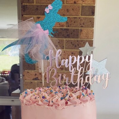 Ballerina Cake Topper Dancer Cake Topper Gymnastics Cake - Etsy