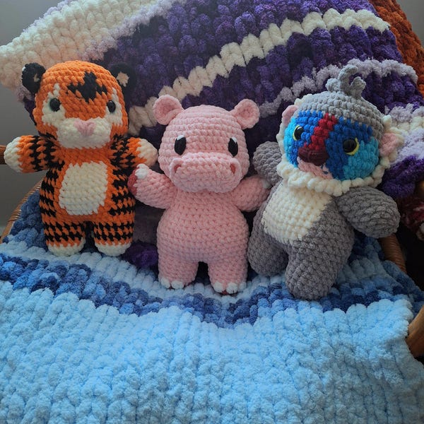 Monkey Crochet Pattern Baboon Crochet Pattern - Etsy