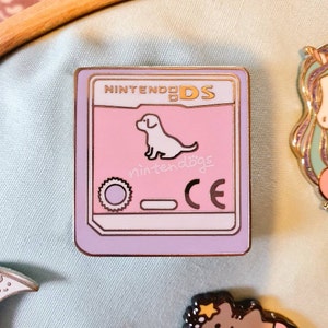 Nintendogs Game Cartridge Inspired Hard Enamel Lapel Pin Badge - Etsy