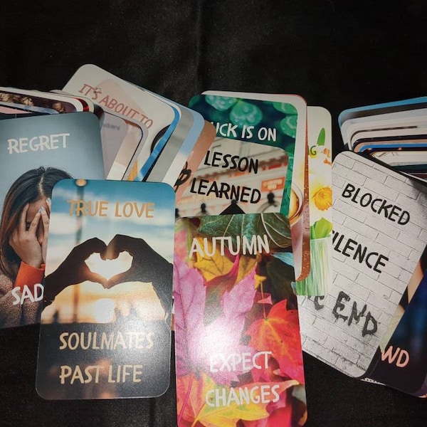 Fates Embrace Oracle Cards- 78 Card Oracle Deck With Tuck Box - Etsy