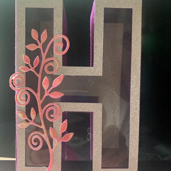 3D Alphabet Box Svg, 3D Letters Alphabet SVG Templates, A-Z Letter 3D ...