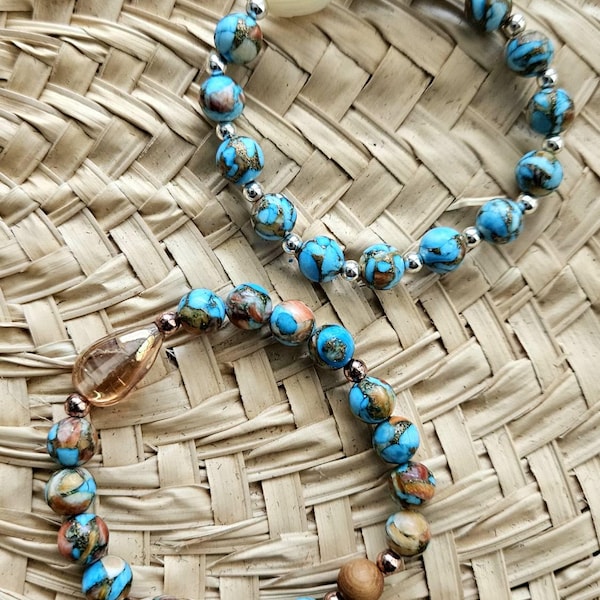 Natural Light Blue Turquoise Heishi Disc Beads Size 7mm 8mm 9mm 10mm 15 ...