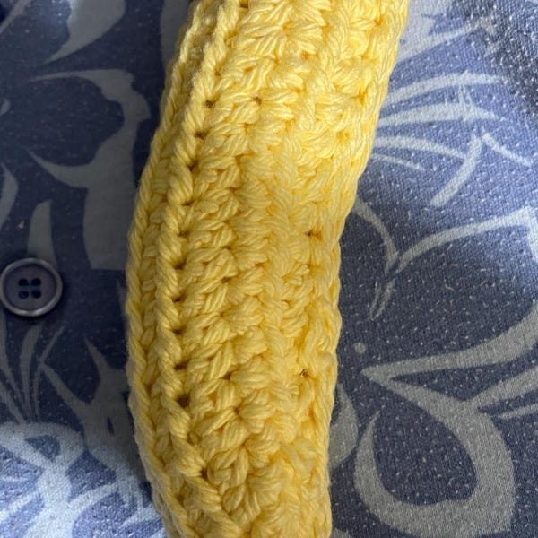 Crochet Cute Banana Keychain PDF Pattern, Crochet Banana Amigurumi PDF ...