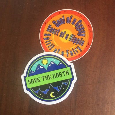Save the Earth Sticker, Earth Sticker,climate Change Sticker, Earth Day ...