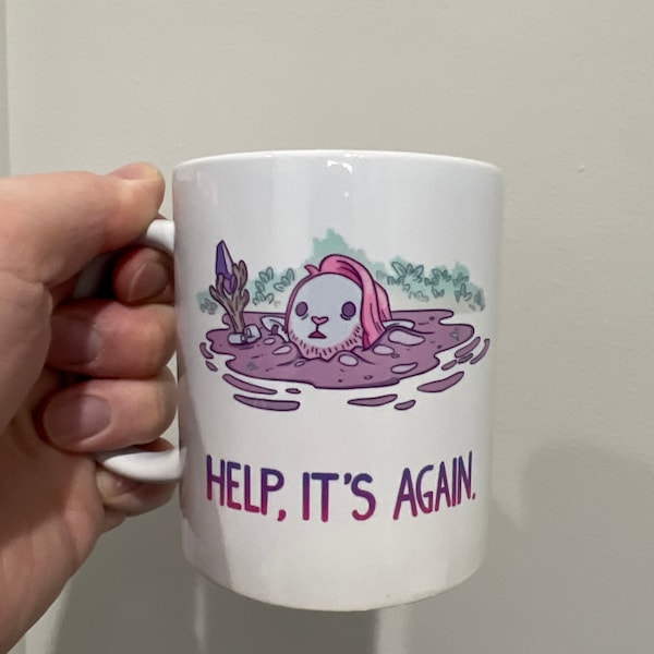 Help, It's Again - Critical Role Fan Mug - Etsy