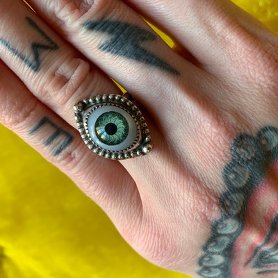 Eyeball Ring Custom Made to Order - Etsy