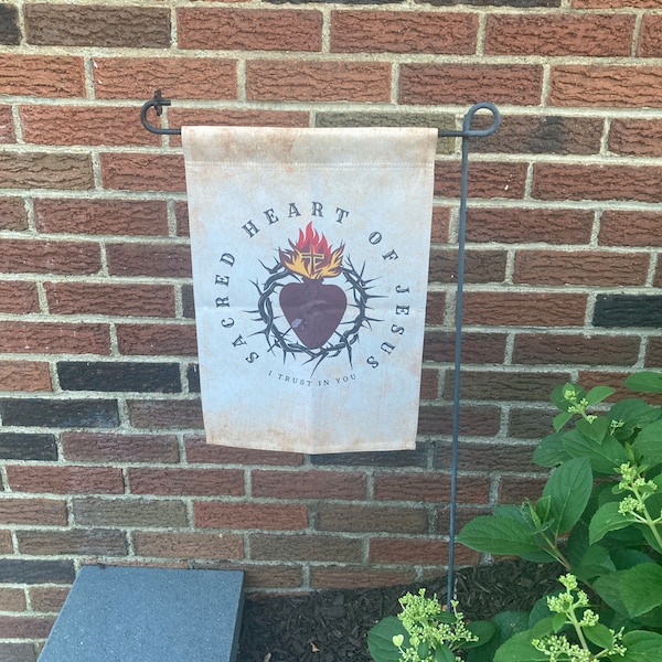Sacred Heart of Jesus Banner, Devotion to the Most Sacred Heart, the ...