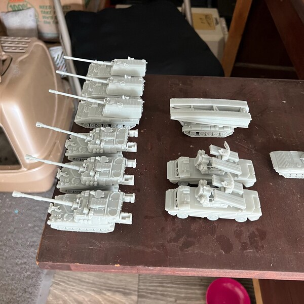 British Centaur Mk II AA Tank 3d Print 15mm 1/100 WW2 Flames of War ...