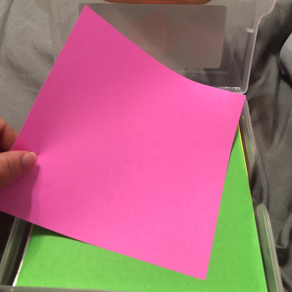 Standard 6 Inch One Sided Single Color (dark Green) 50 Sheets (all Same ...