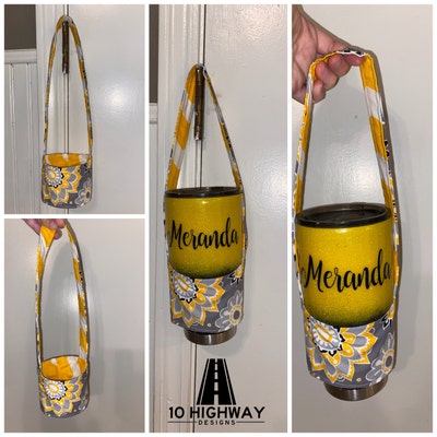 Printable Cozy Cup Holder Sewing Pattern Instant Download Cold Drink ...