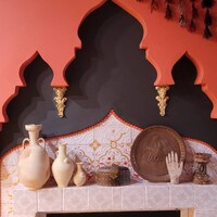 Mephistopheles Corbel of Wood, Gothic Corbel, Devil Corbel ...